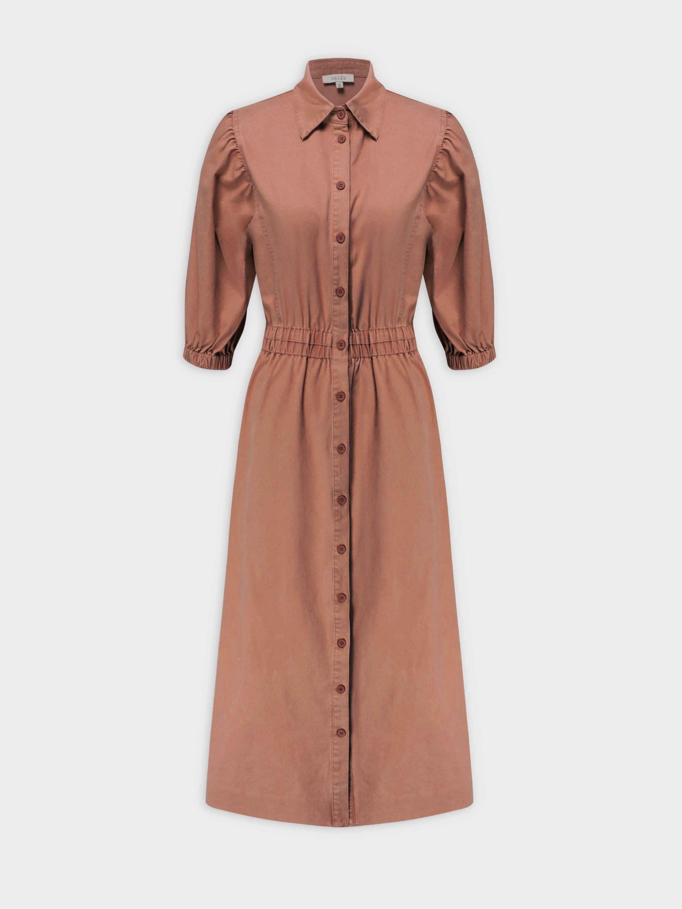 Tuesday Dress-Brown – Fame Off Central